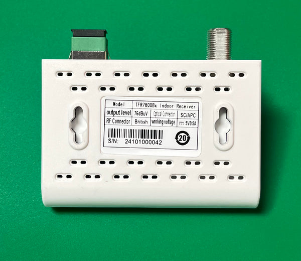 Contractor 5-Pack Micro 1-Way Optical Fiber Node - Forward Only - FTTH ...